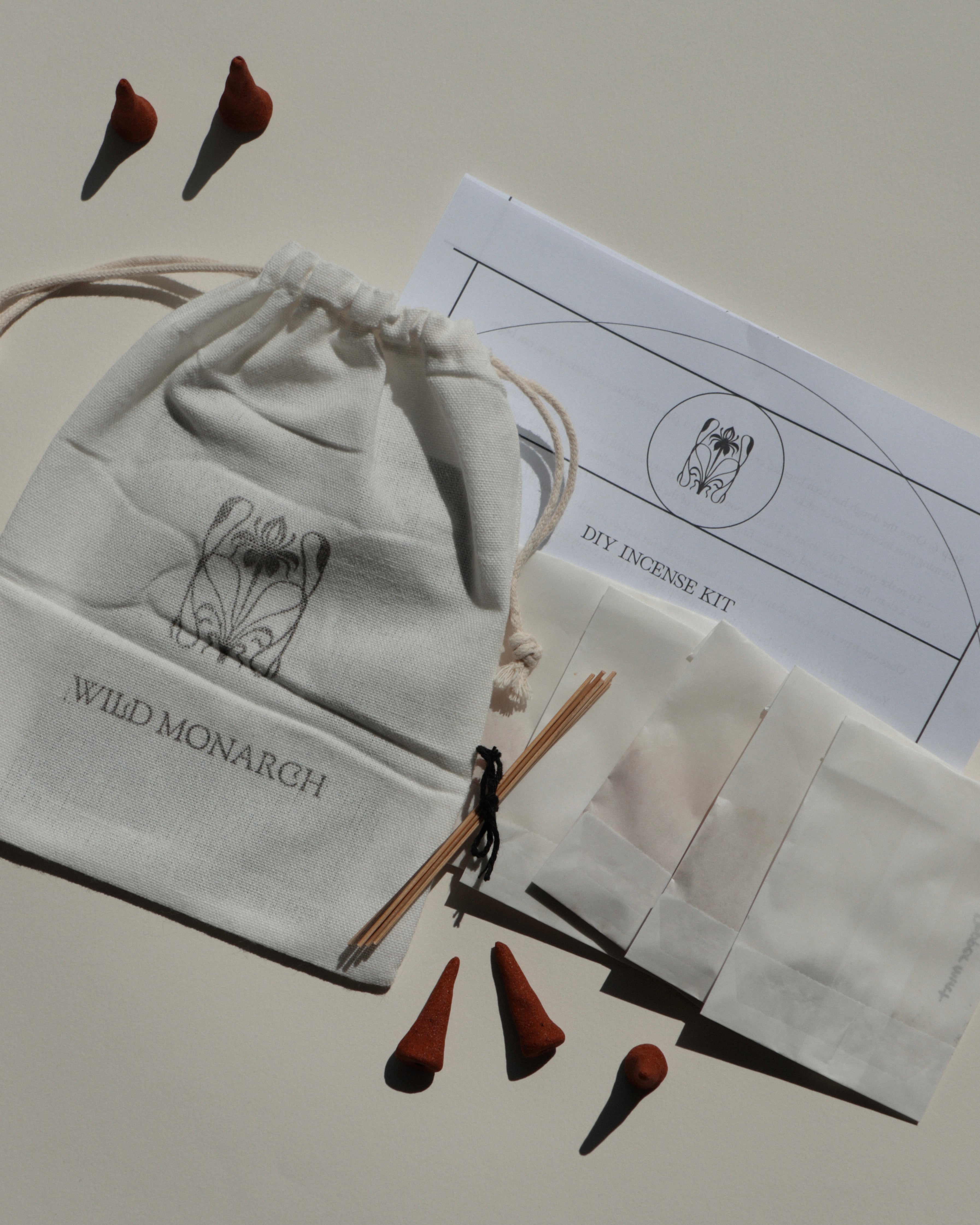 DIY Natural Incense Kits | Make Natural Incense At Home – Wild Monarch ...